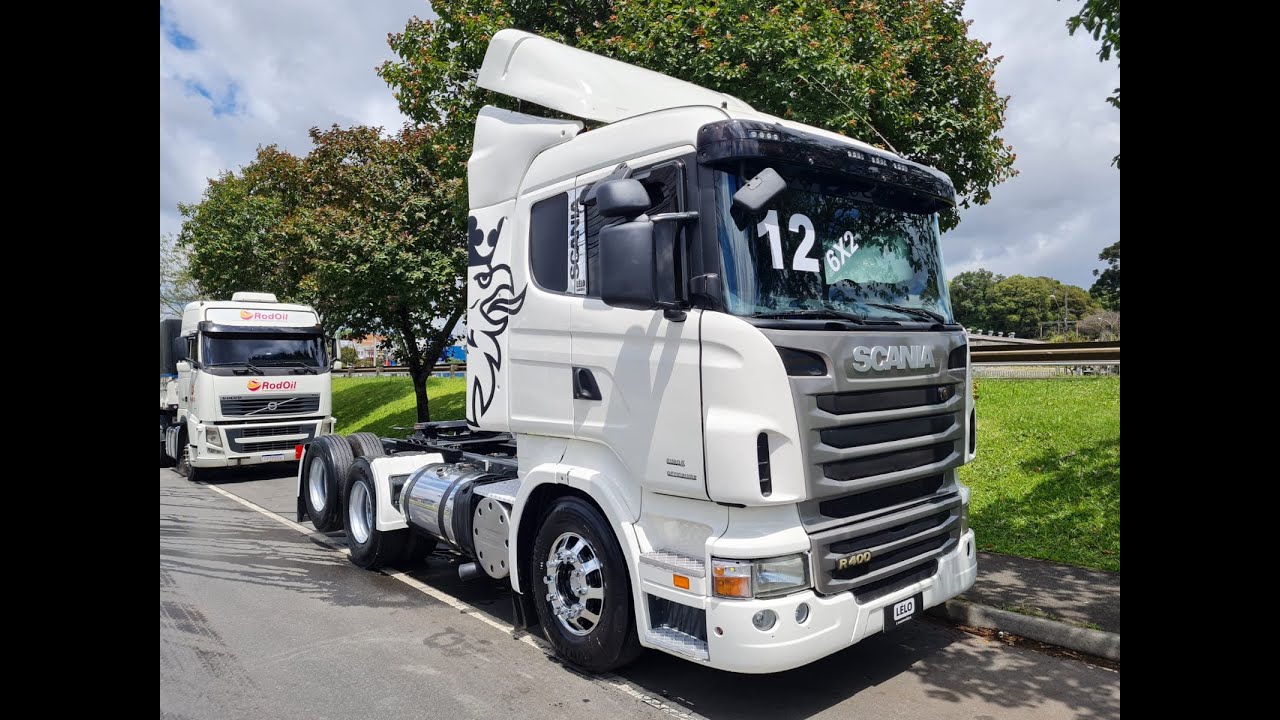 Scania R 400 6x2 Ano 2012 com ar Condicionado Digital - YouTube
