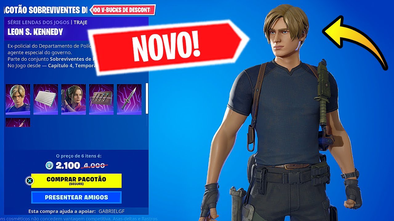 NOVO RESIDENT EVIL - LOJA DE HOJE FORTNITE 16/03 - LOJA DE ITENS ...