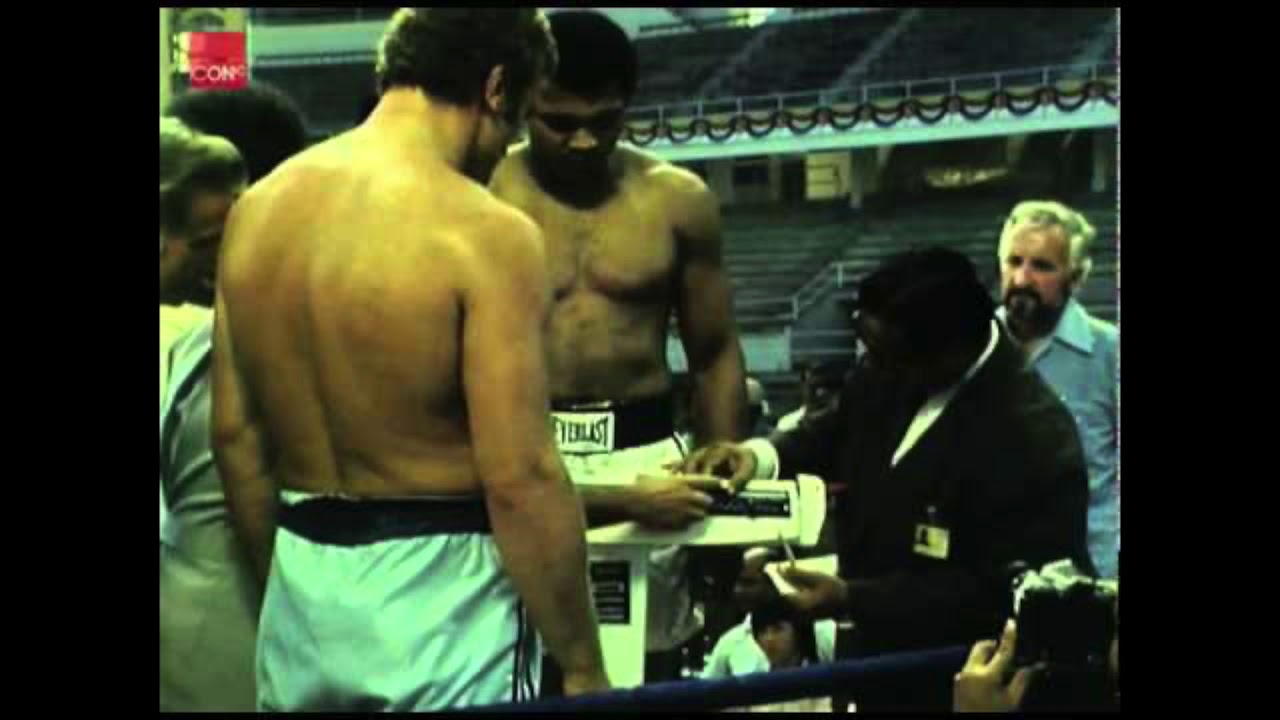 Ali Bugner II weigh-in audio - YouTube