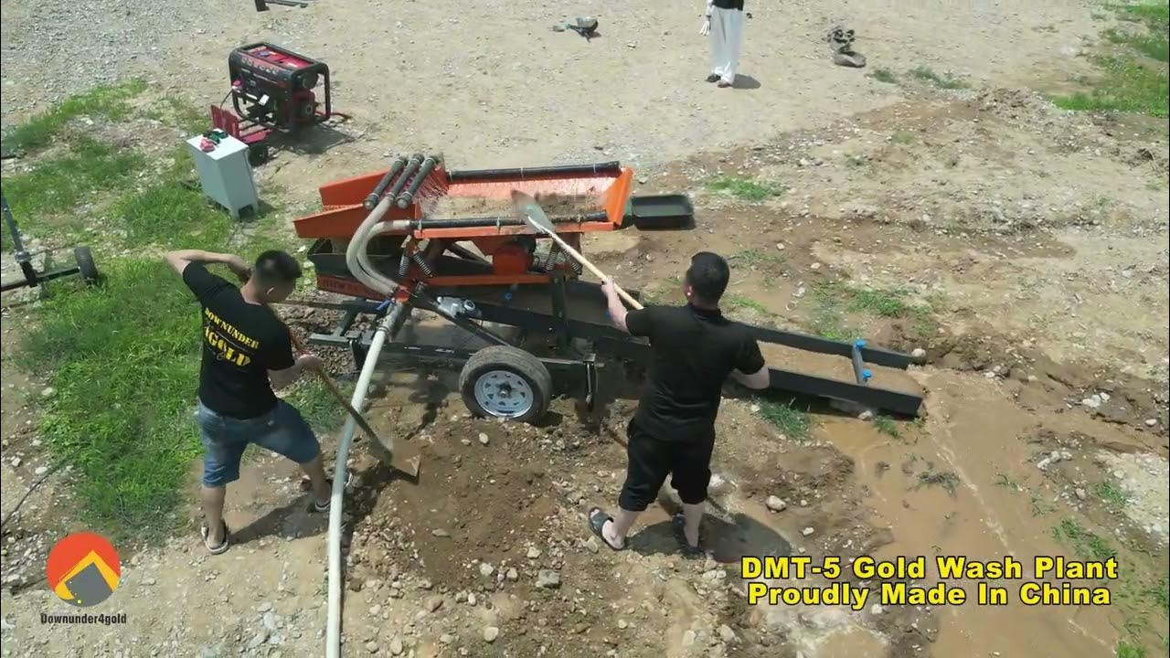 DMT 5 Gold Wash Plant: 2025 Newest Demonstration Video - YouTube