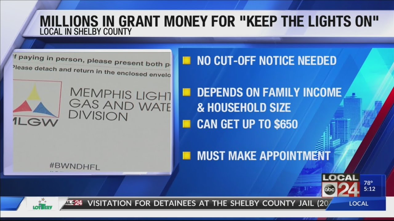 Those who need it can apply for help with MLGW bills - YouTube