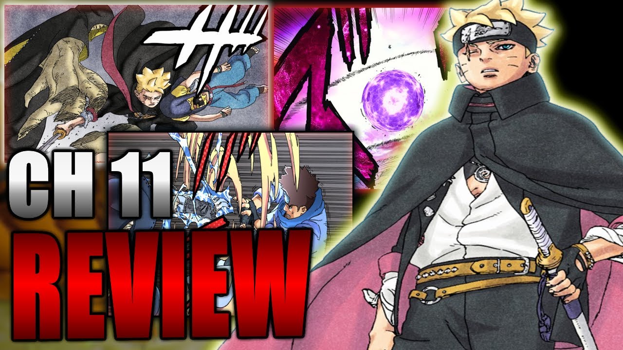 Boruto Saves Himawari And Sarada New Rasengan Revealed Boruto Two Blue Vortex Chapter 11