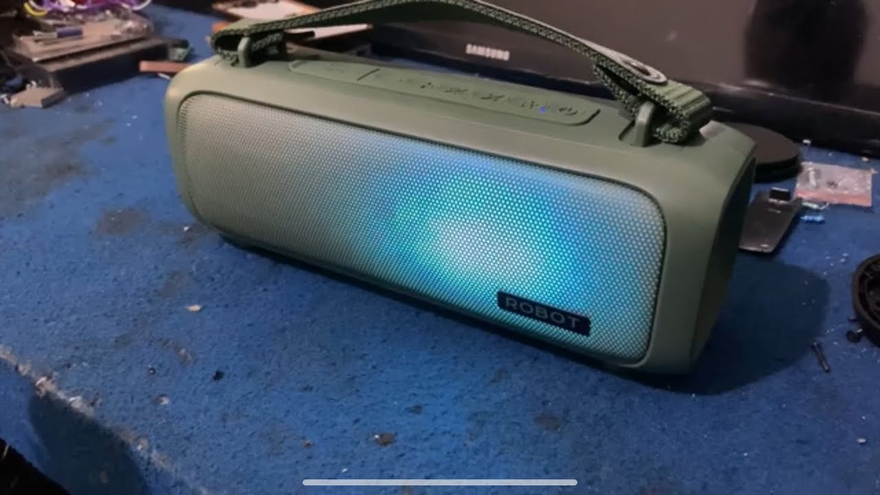 perbaikan Speaker Robot RB570 Bass Boost RGB Light - YouTube