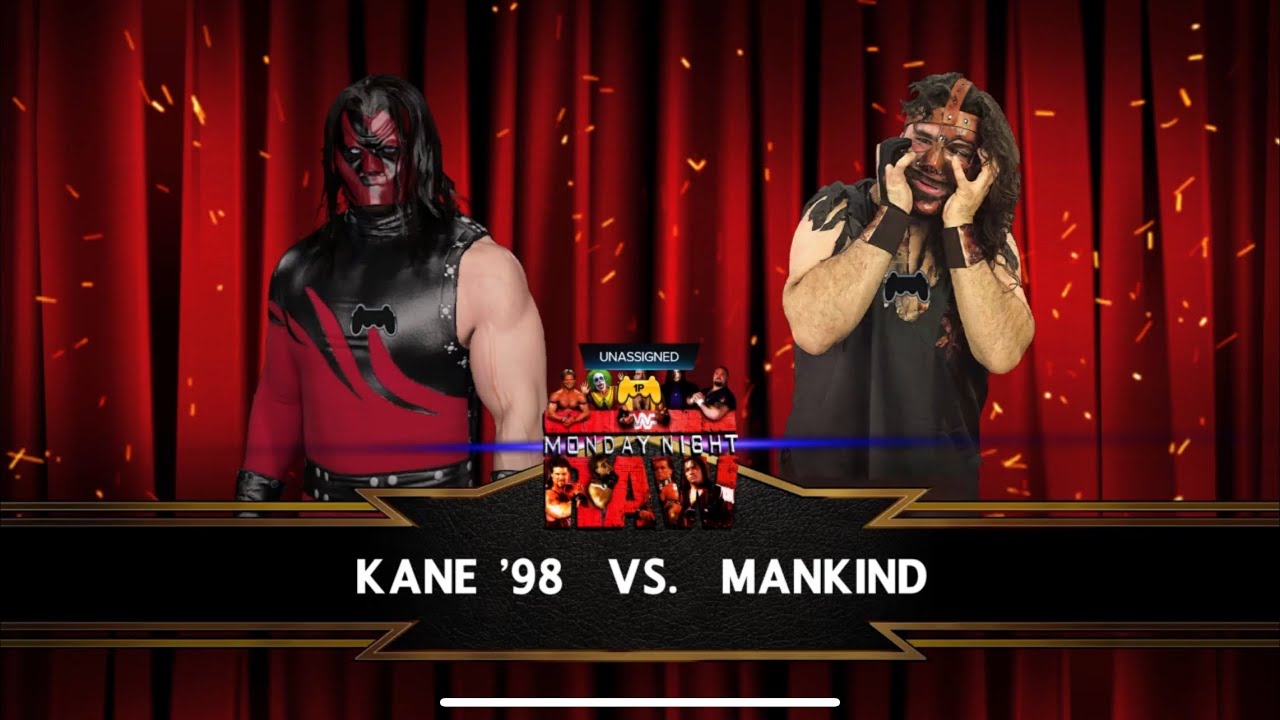 Kane Vs Mankind wwf 2k23 - YouTube