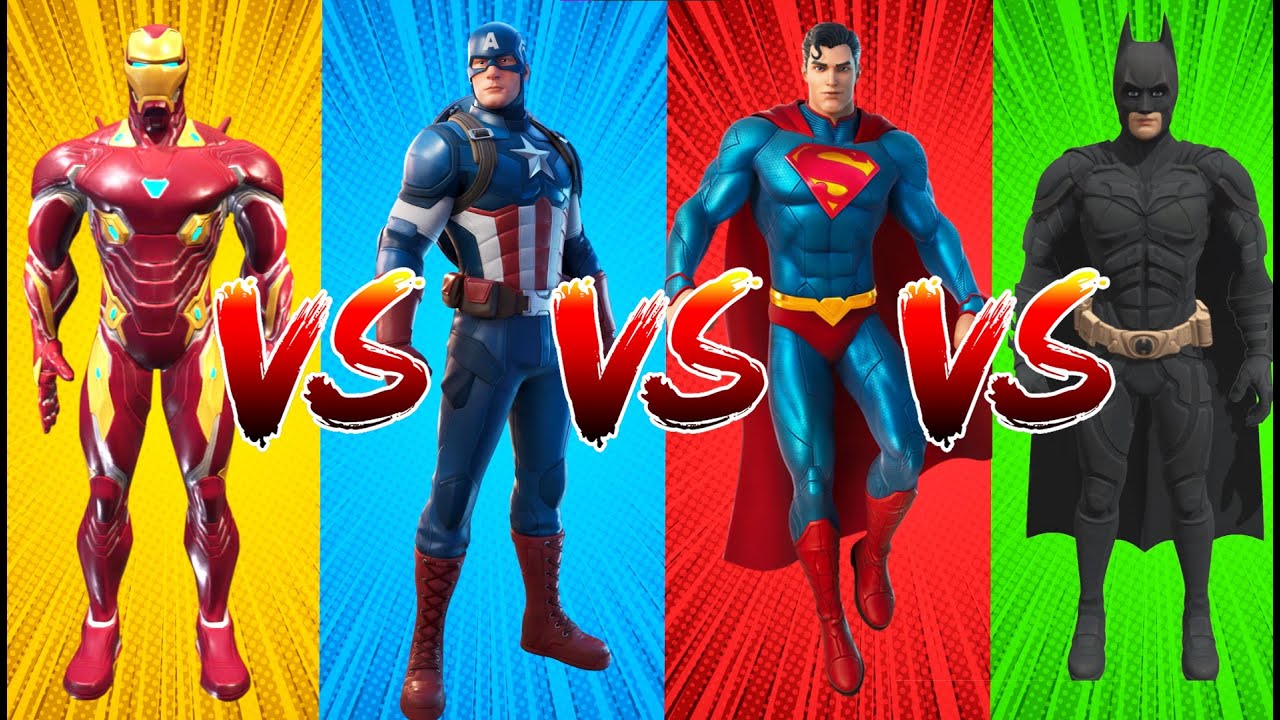 SUPERHEROES COLOR DANCE CHALLENGE Iron Man vs Captain America vs ...