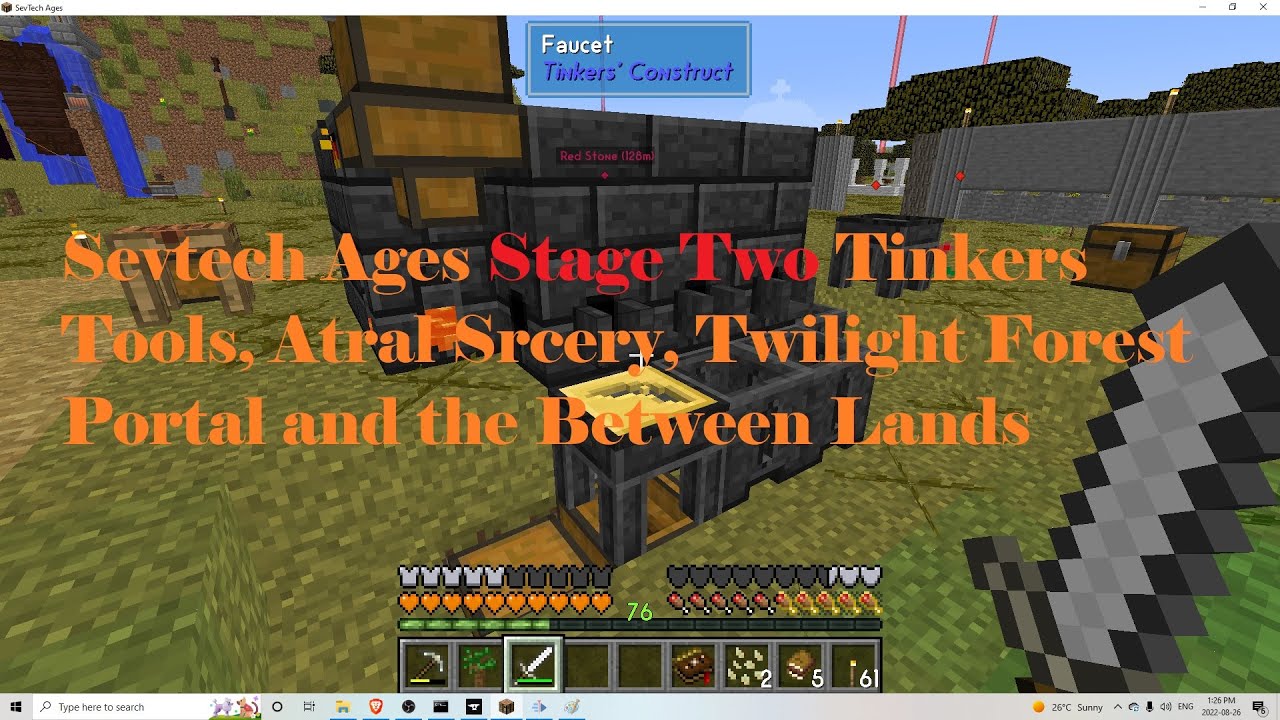 Sevtech ages - Stage Two Tinkers Tools, and the Portals to Twilight ...