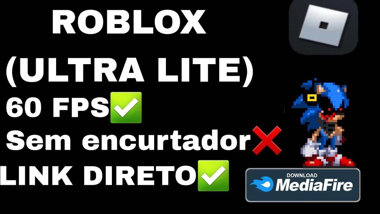 Roblox Ultra lite(Android)Download Link Direto mediafire - YouTube