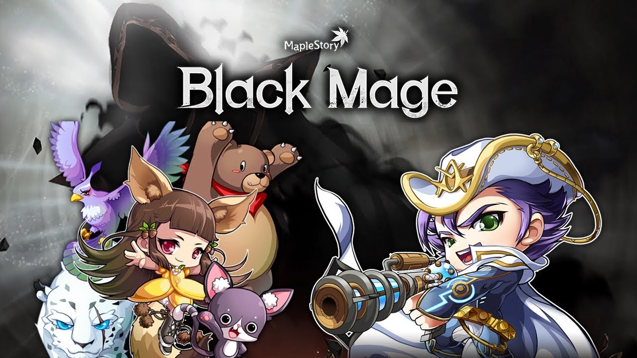 MapleStory Black Mage - Jett, Beast Tamer 5th Job Skills Animation ...