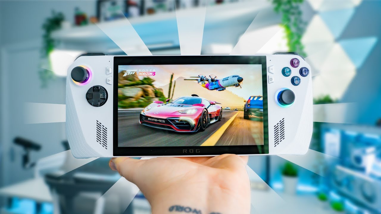 This Is A Full Handheld Gaming PC! - ROG Ally Review - YouTube
