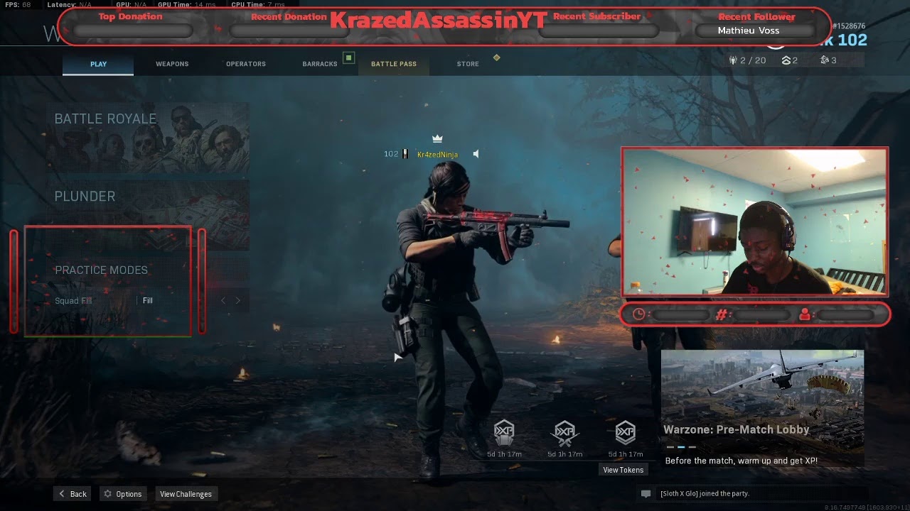 Modern Warfare: Warzone w/ Sloth X Glo - YouTube