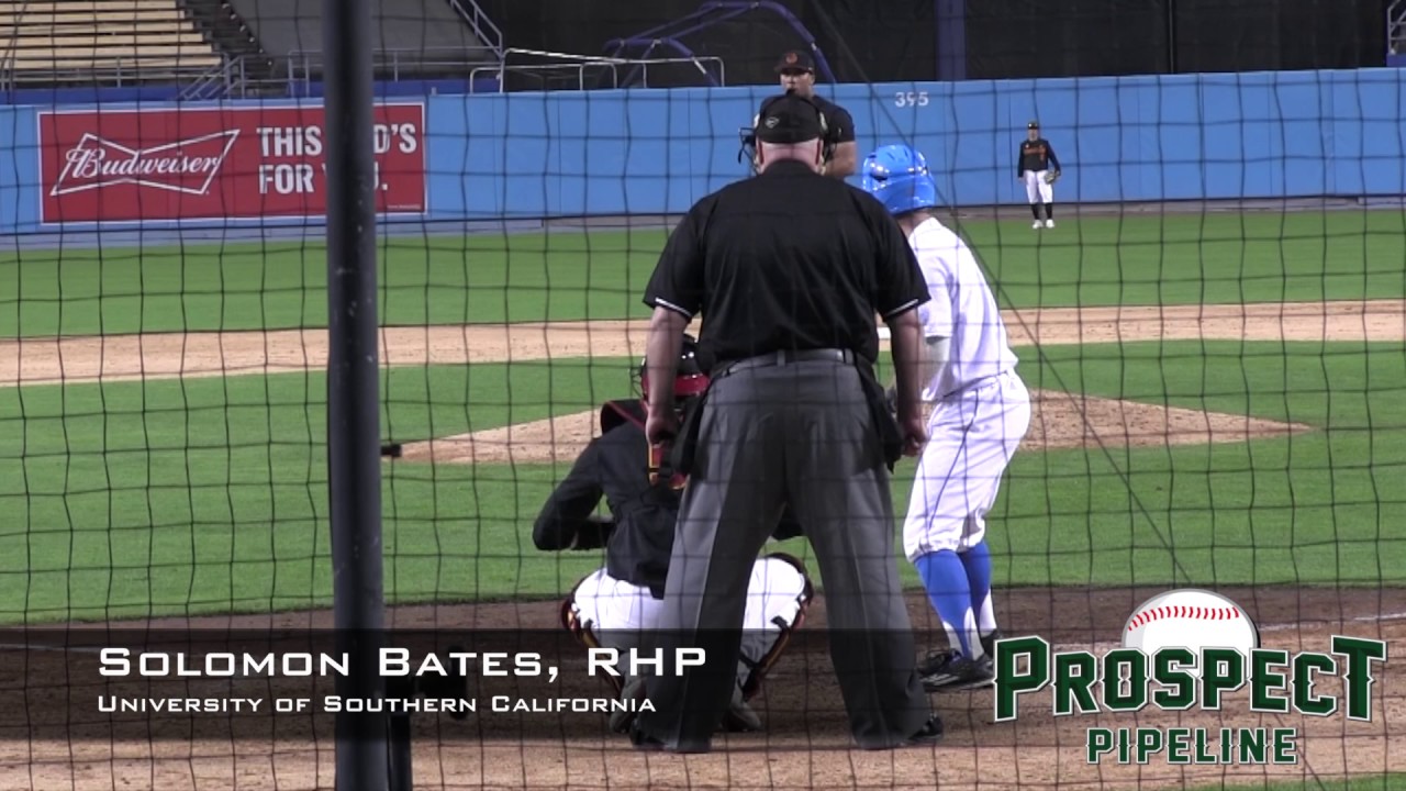 Solomon Bates Prospect Video, RHP, University of Southern California ...