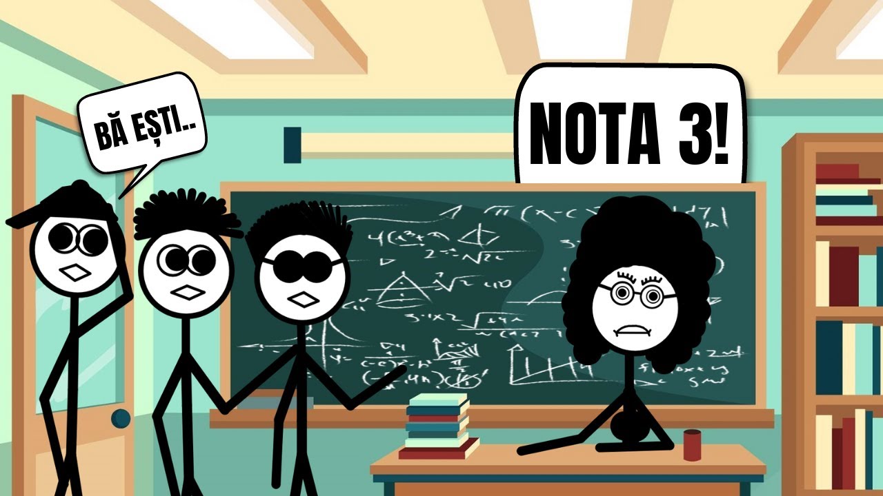 Am luat NOTA 3 la MATEMATICA - YouTube