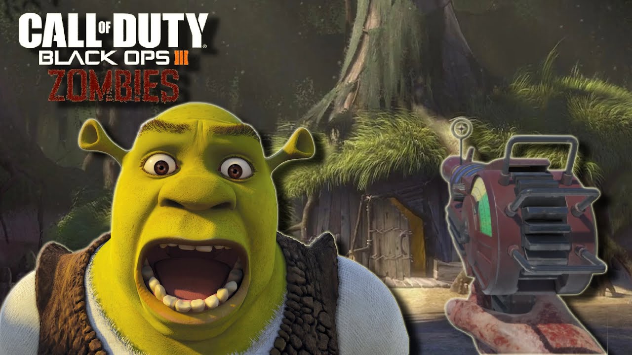 EASTER EGG SHREK ZOMBIES - CUSTOM MAPS BO3 - YouTube