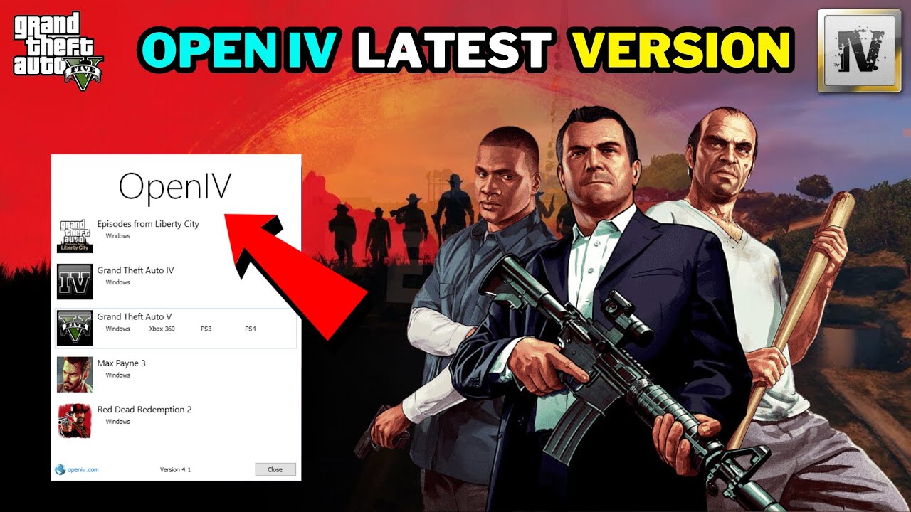 OPENIV 4.1 (2023 LATEST VERSION) | How to Install OpenIV | GTA 5 Mods ...