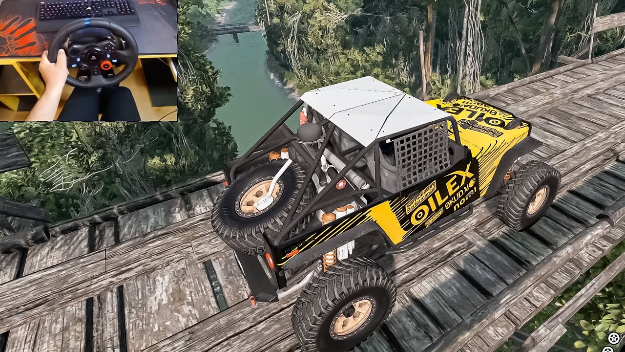 Realistic Crawler gameplay | BeamNG.drive - Logitech g29 gameplay - YouTube