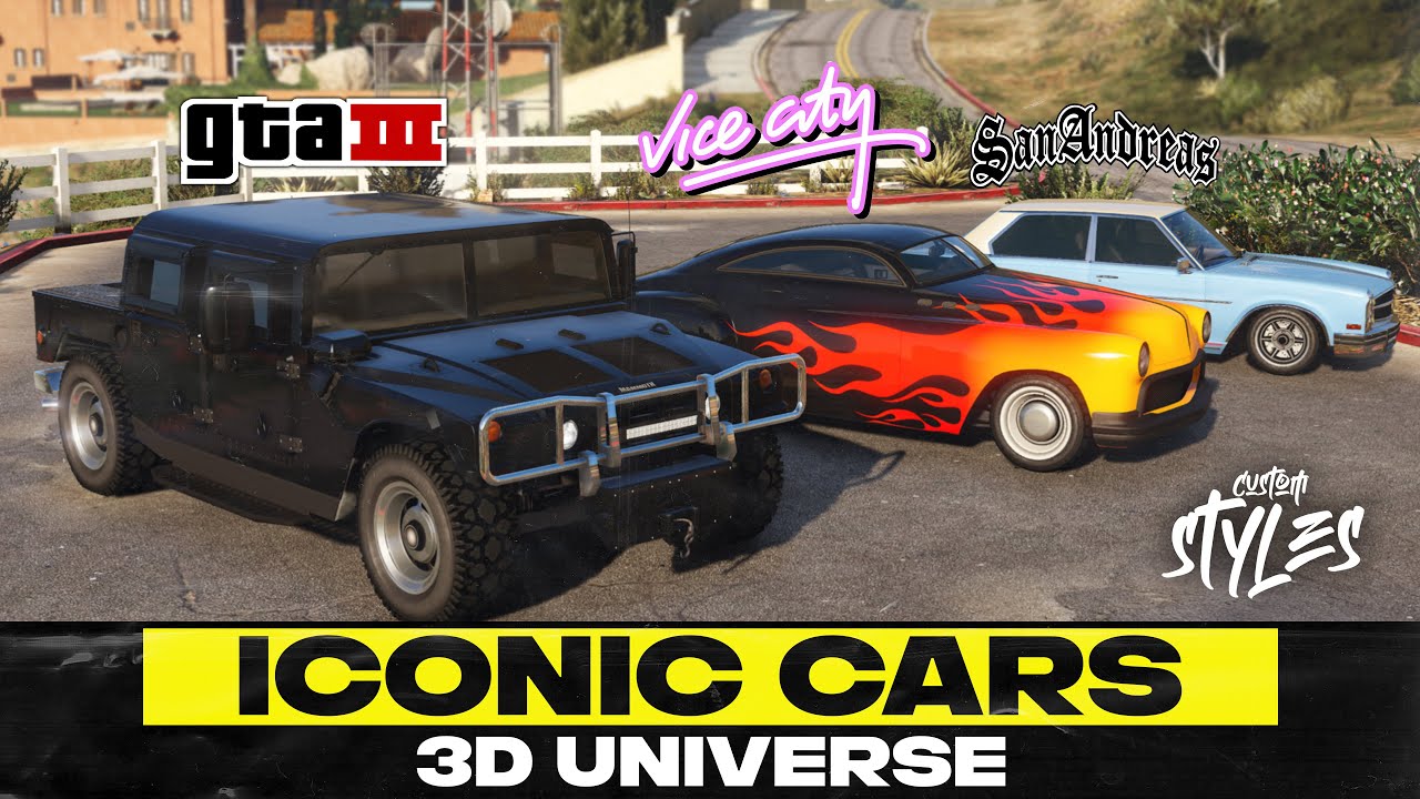 GTA Online: GTA 3D Universe - Cars You Need To Have in Your Garage ...