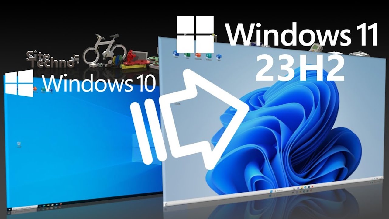 Passer de Windows 10 à Windows 11 23H2, même sur un vieil ordinateur ...