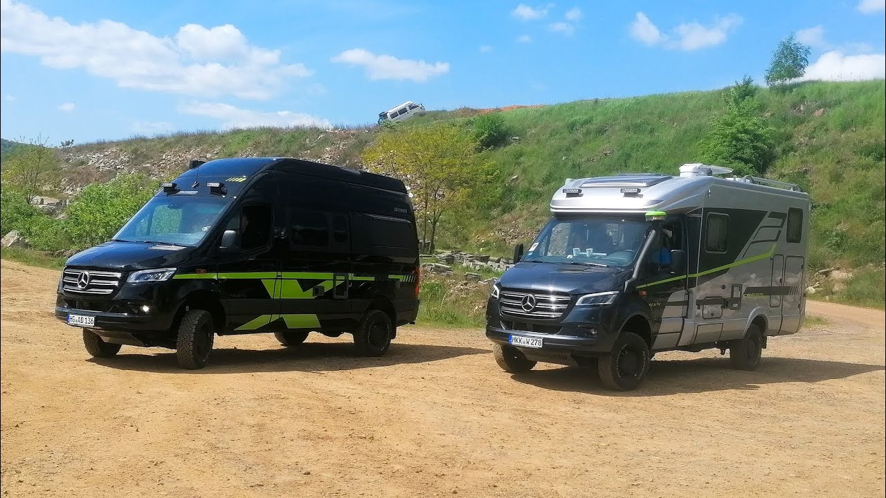 4x4 Camper Offroad Weekend: HYMER ML-T 570/580 CrossOver & Grand Canyon ...