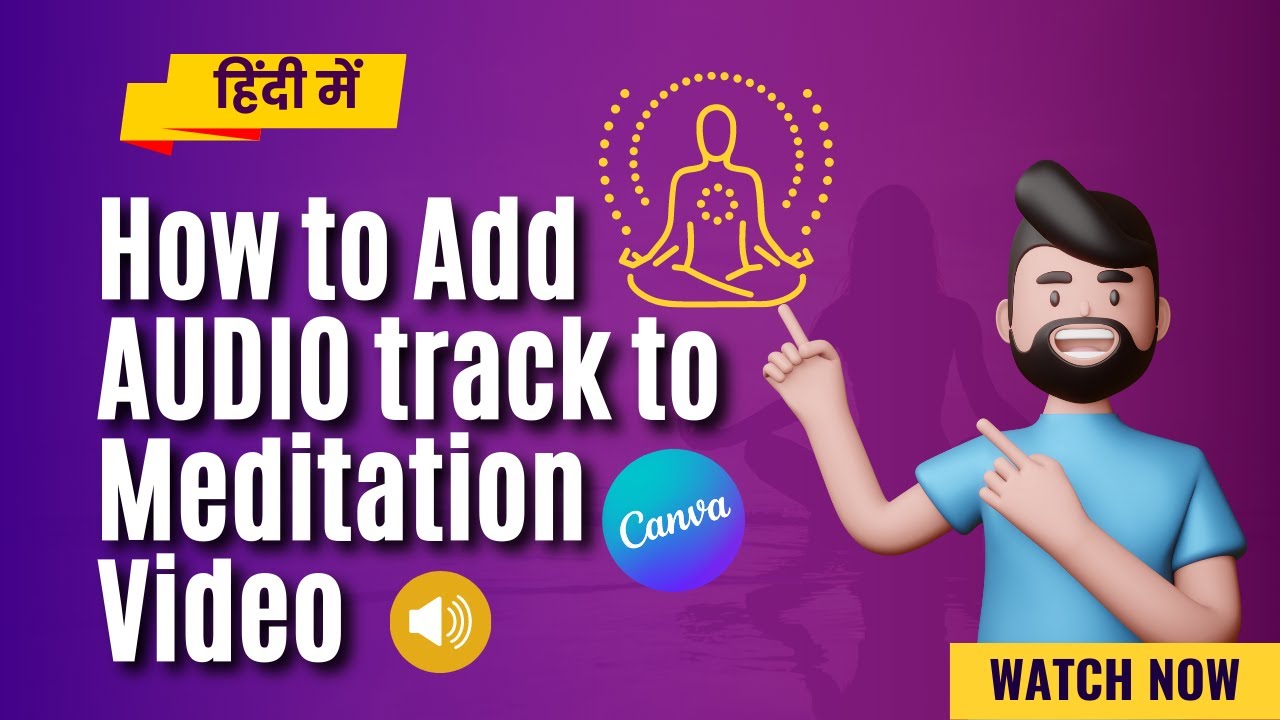 How To Add AUDIO Tracks To Videos And RECORDINGS To Meditation YouTube How To Add AUDIO Tracks To Videos And RECORDINGS To Meditation YouTube