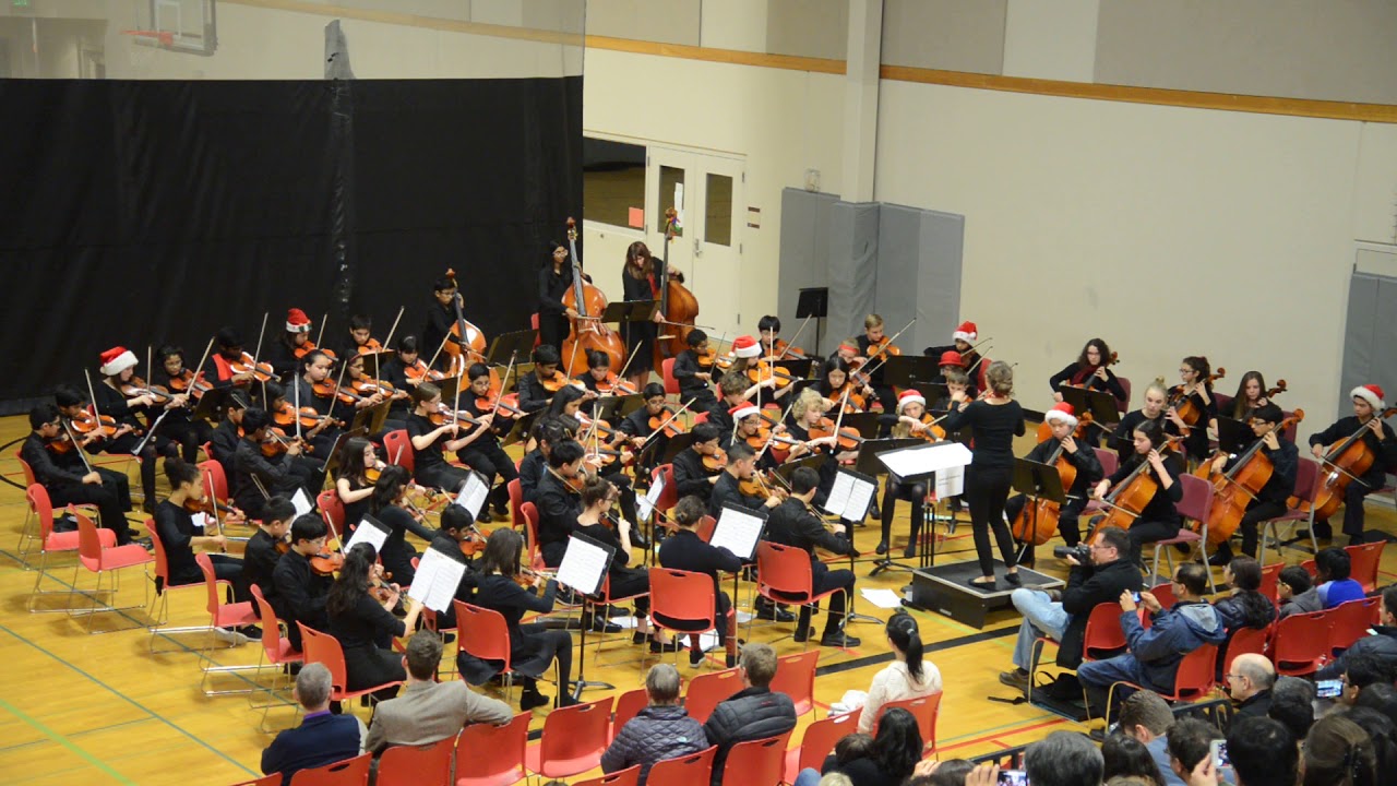 2017 Winter 12 Advanced Orchestra Let it Snow - YouTube