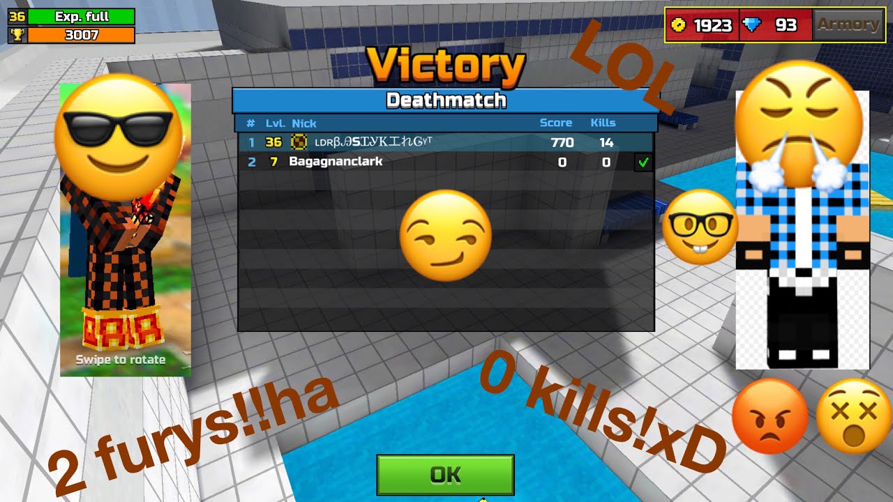 1v1 w/ clark Rekted!double fury!!Raged quit!!!for u fendz - YouTube