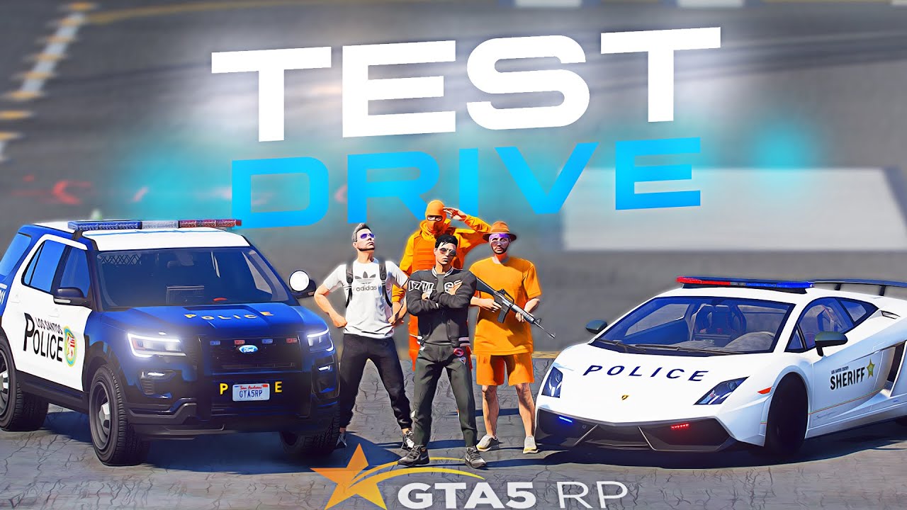 G'AROYIB TEST DRIVE VA DERBI - FIB vs POLICE MASHINALARI - GTA 5 RP ...