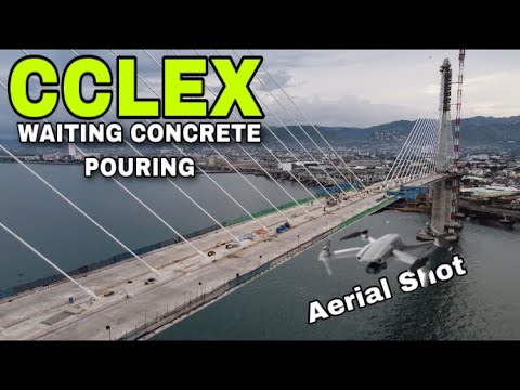 CCLEX Cebu to Cordova Bridge Update | Aerial Shot DJI Mini 2 | Waiting ...