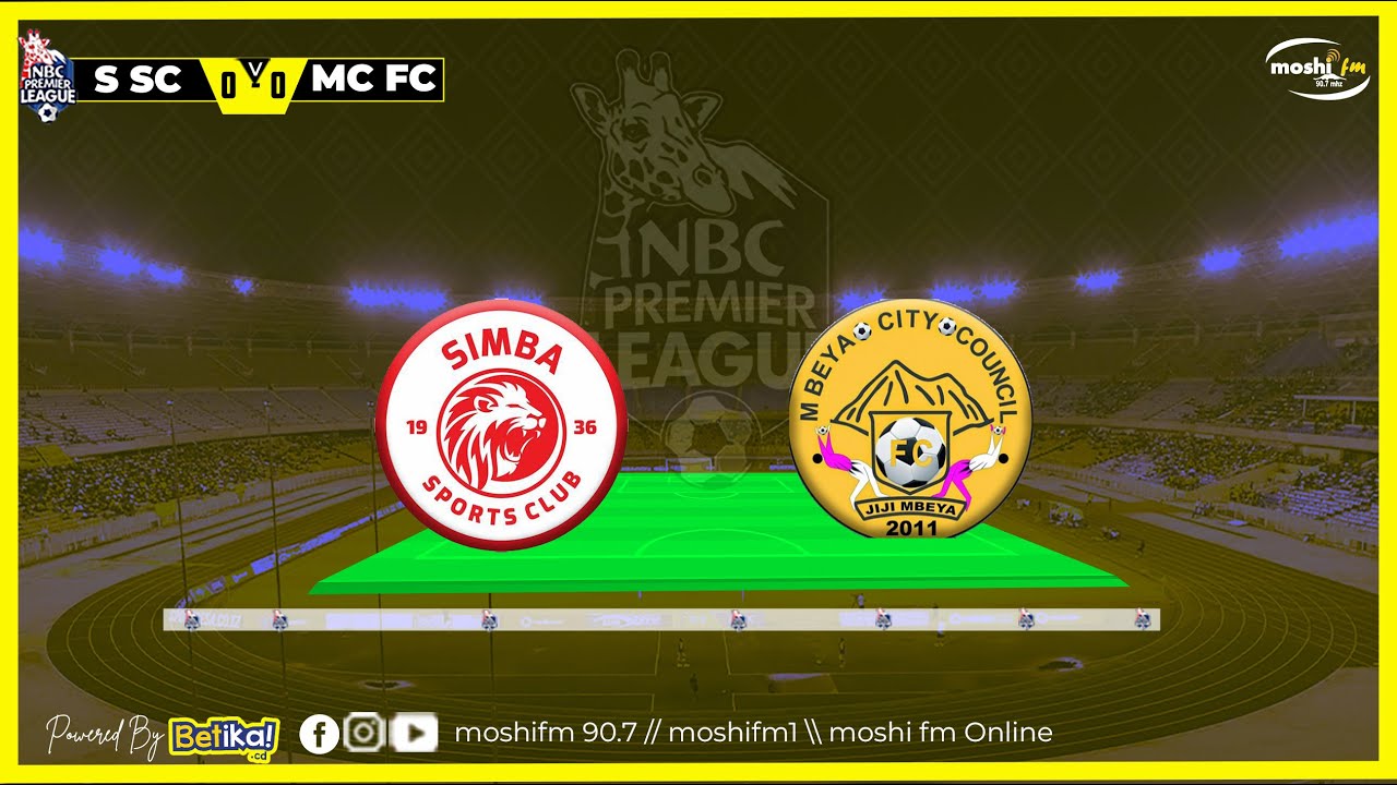 #LIVE: SIMBA Vs MBEYA CITY - YouTube