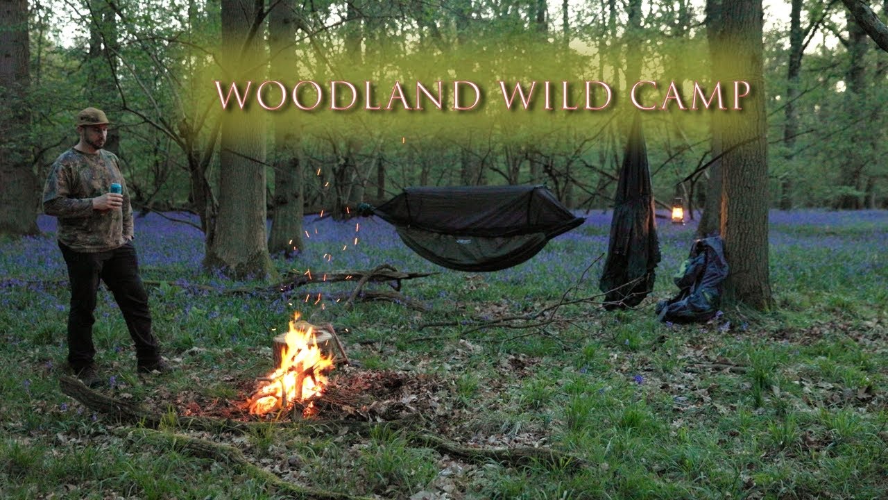 WOODLAND WILD CAMP - YouTube