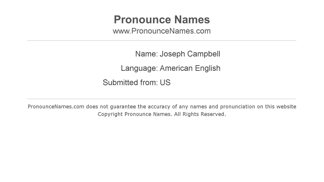 How To Pronounce Joseph Campbell American English US PronounceNames how-to-pronounce-joseph-campbell-american-english-us-pronouncenames