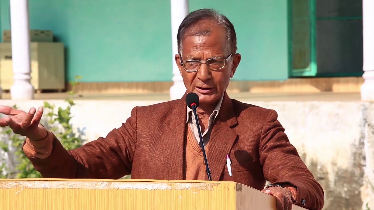 Subhash Pant in Doon Literature Festival 2016 Part 1 - YouTube