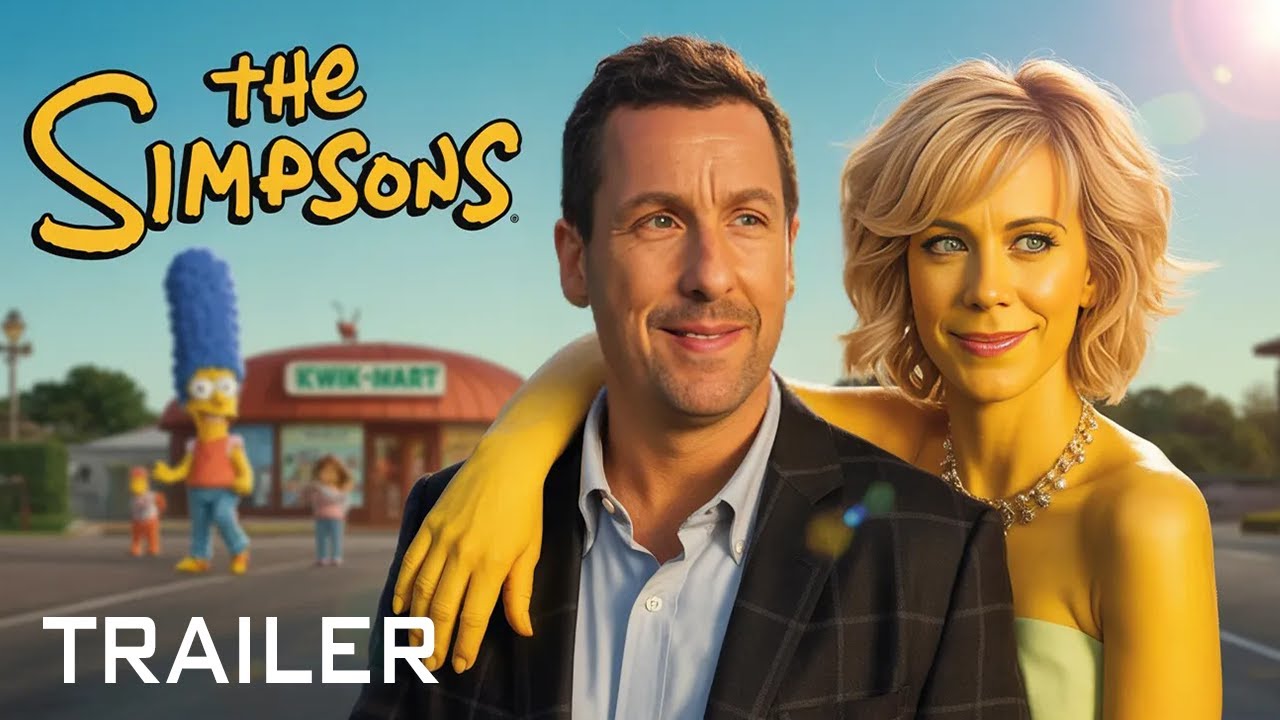 THE SIMPSONS | Movie Trailer (2026) - Adam Sandler, Kristen Wiig ...