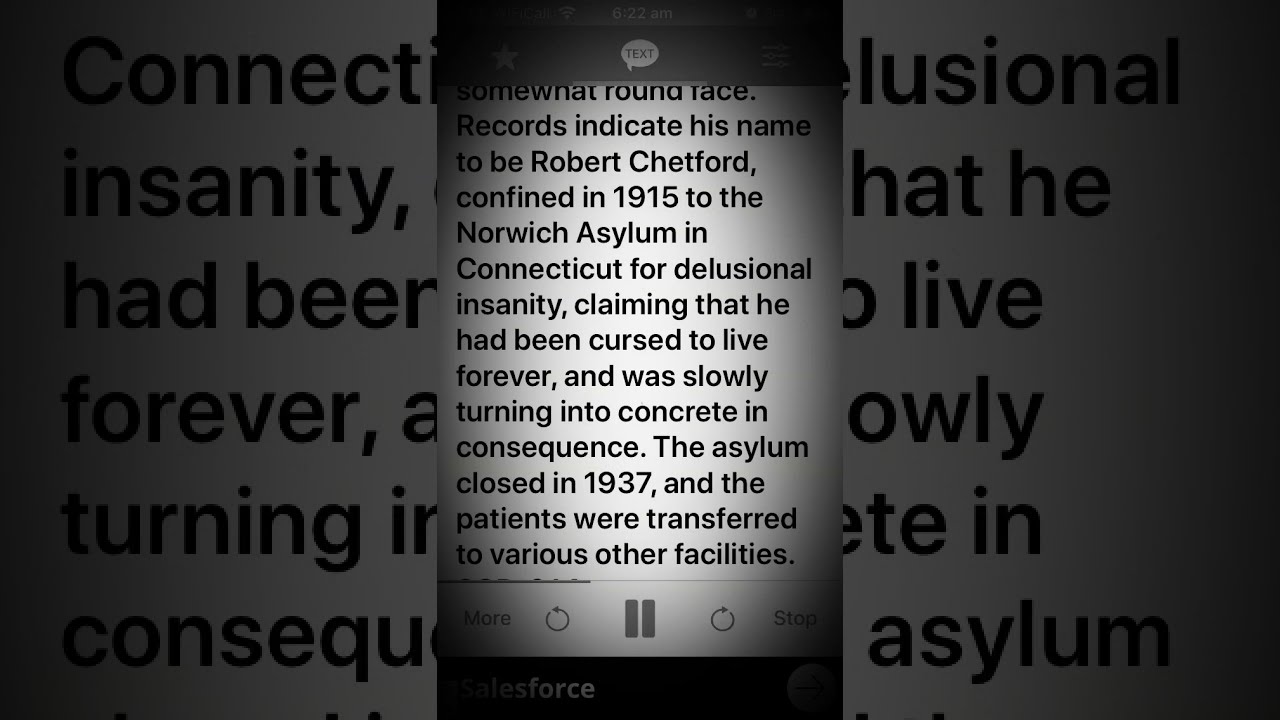 Scp 014 The Concrete Man - YouTube