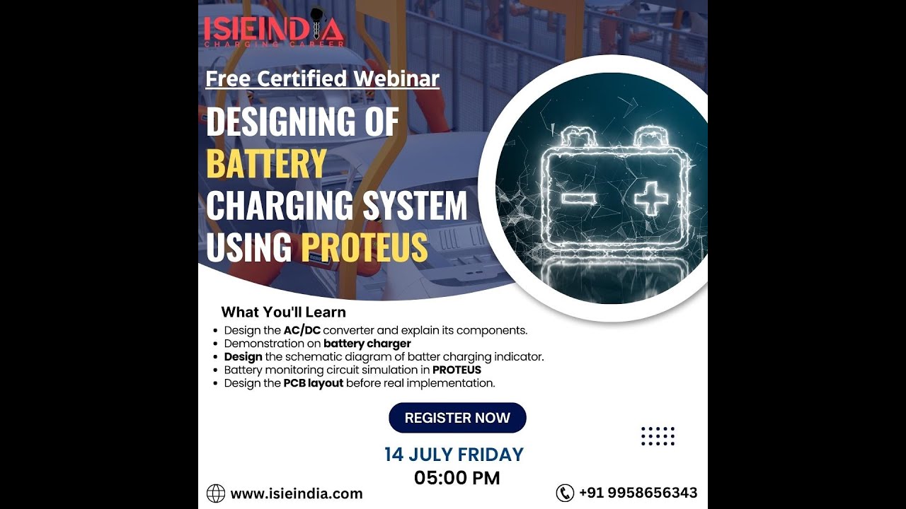 Free Certified Webinar Designing of Battery Charging System using ...