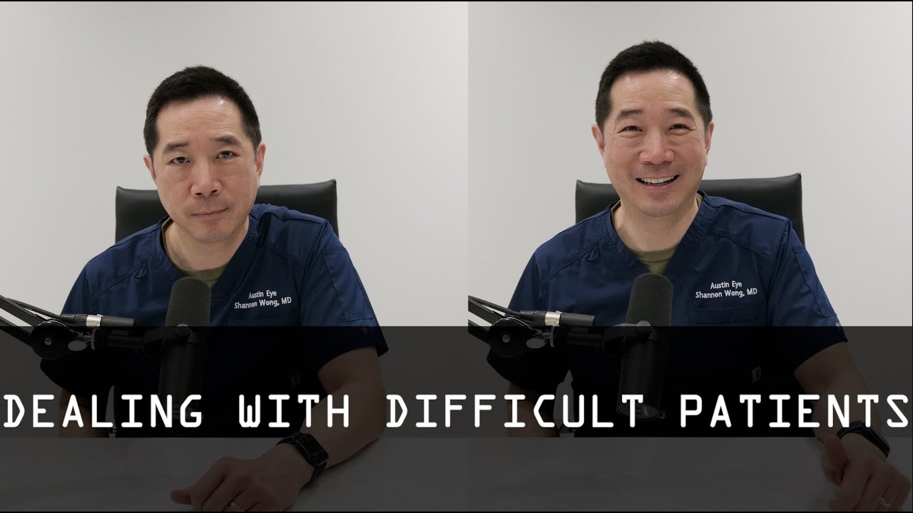 How do doctors manage difficult patients and problems? Simple. But ...