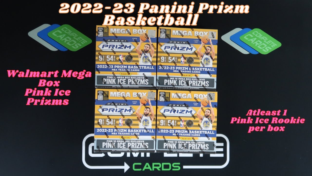 2022-23 Panini Prizm Basketball Pink Ice Mega Box Walmart - YouTube