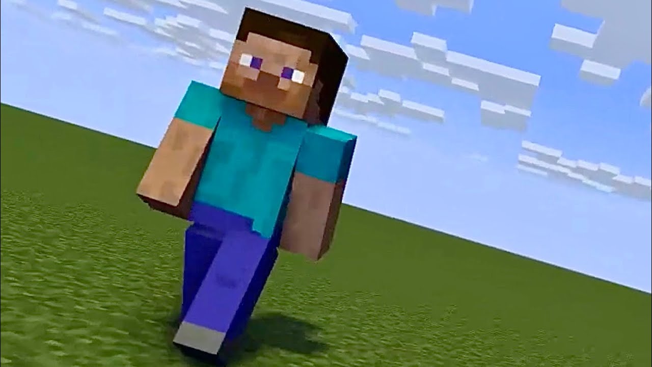Minecraft Walk Animation Test - YouTube