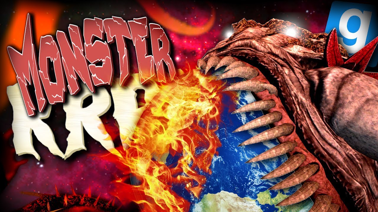 MONSTER KRAKEN DESTROYED THE WORLD! | Garry's Mod (Sandbox Adventure ...