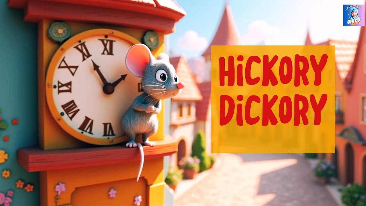 Hickory Dickory | Nursery Rhymes | Cartoon | Kids songs | Long - YouTube