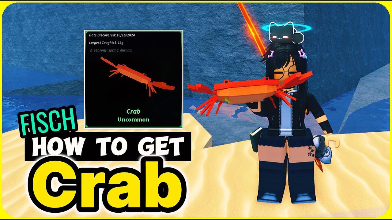 How to Catch CRAB in Fisch FAST! 🦀 - YouTube