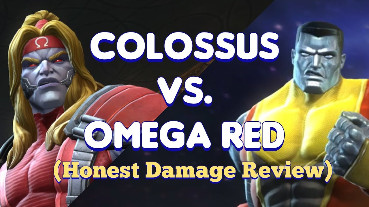 6R3 Colossus vs. 6R3 Omega Red (Honest Damage Review) | Act 7.1.6 ...