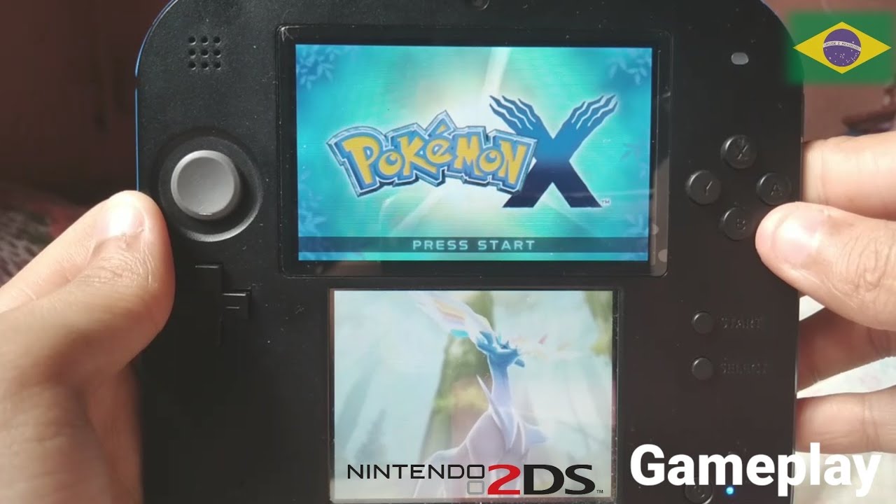 Pokémon X gameplay (2DS) 2022 - YouTube