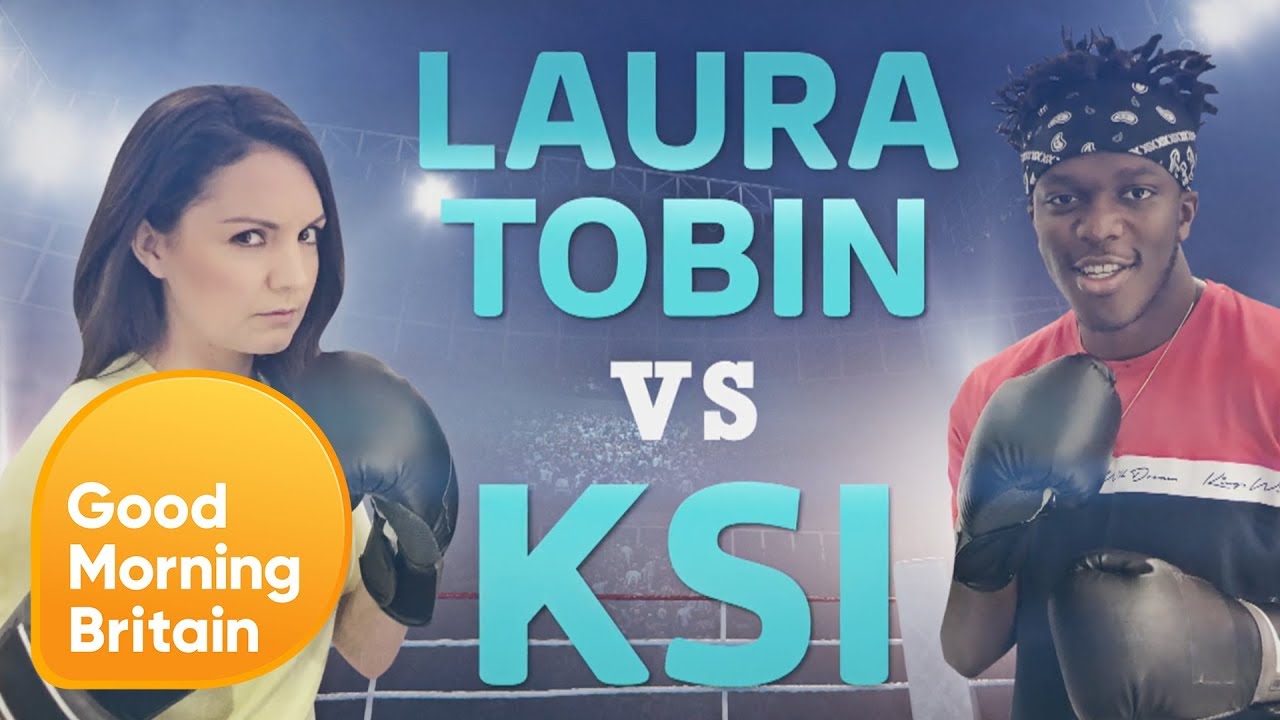 KSI Takes on Laura Tobin Ahead of His Boxing Match Against Logan Paul ...