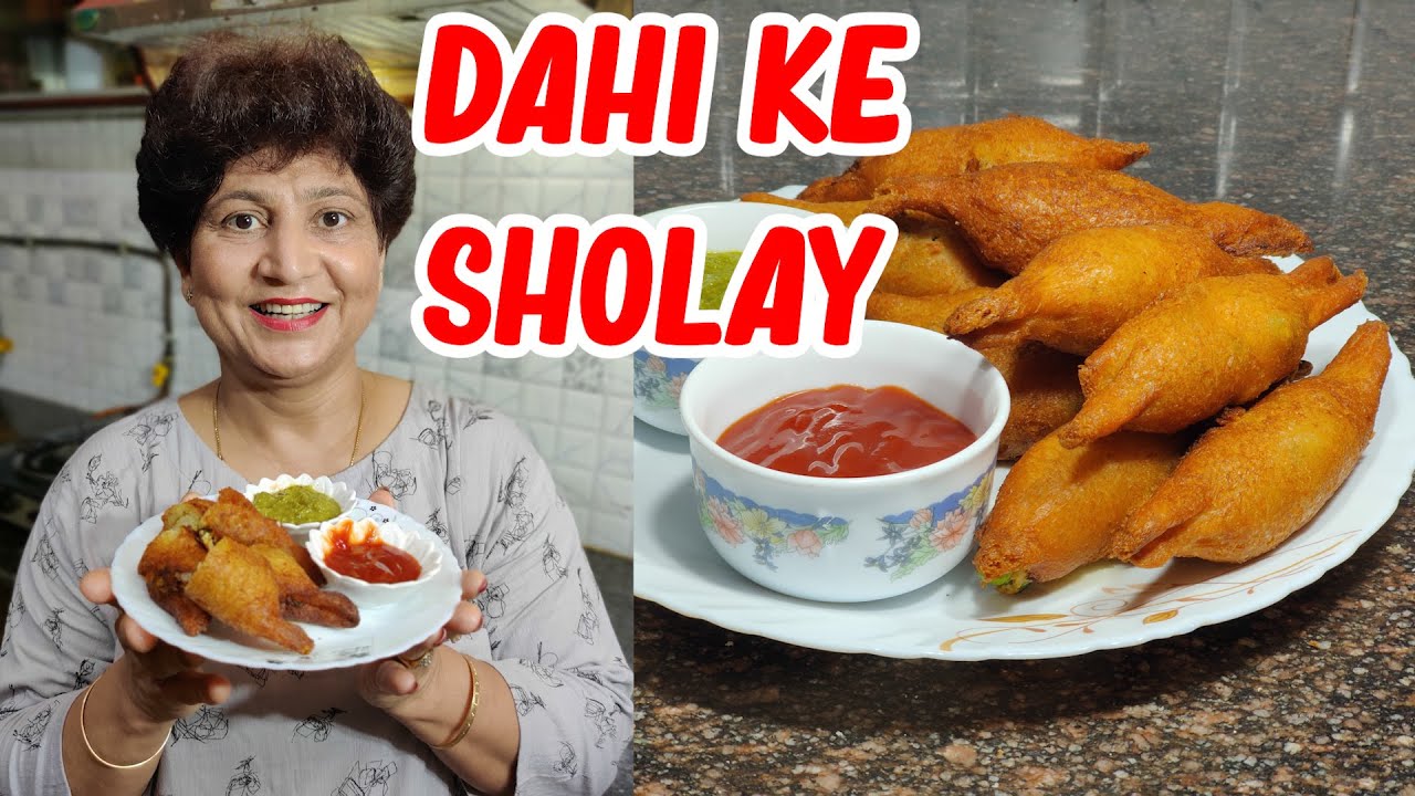 DAHI KE SHOLAY KEBAB RECIPE | Curd Bread Rolls - YouTube