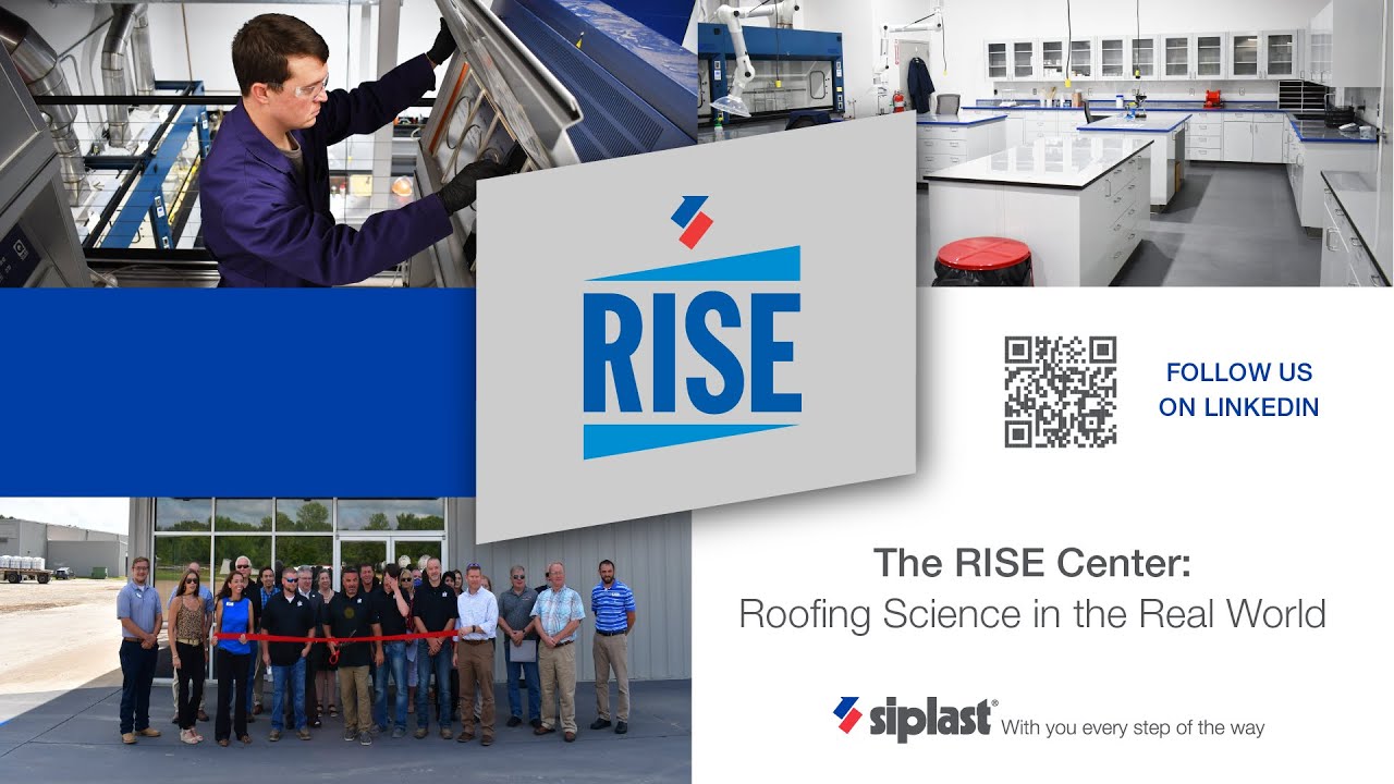 The RISE Center: Roofing Science in the Real World - YouTube