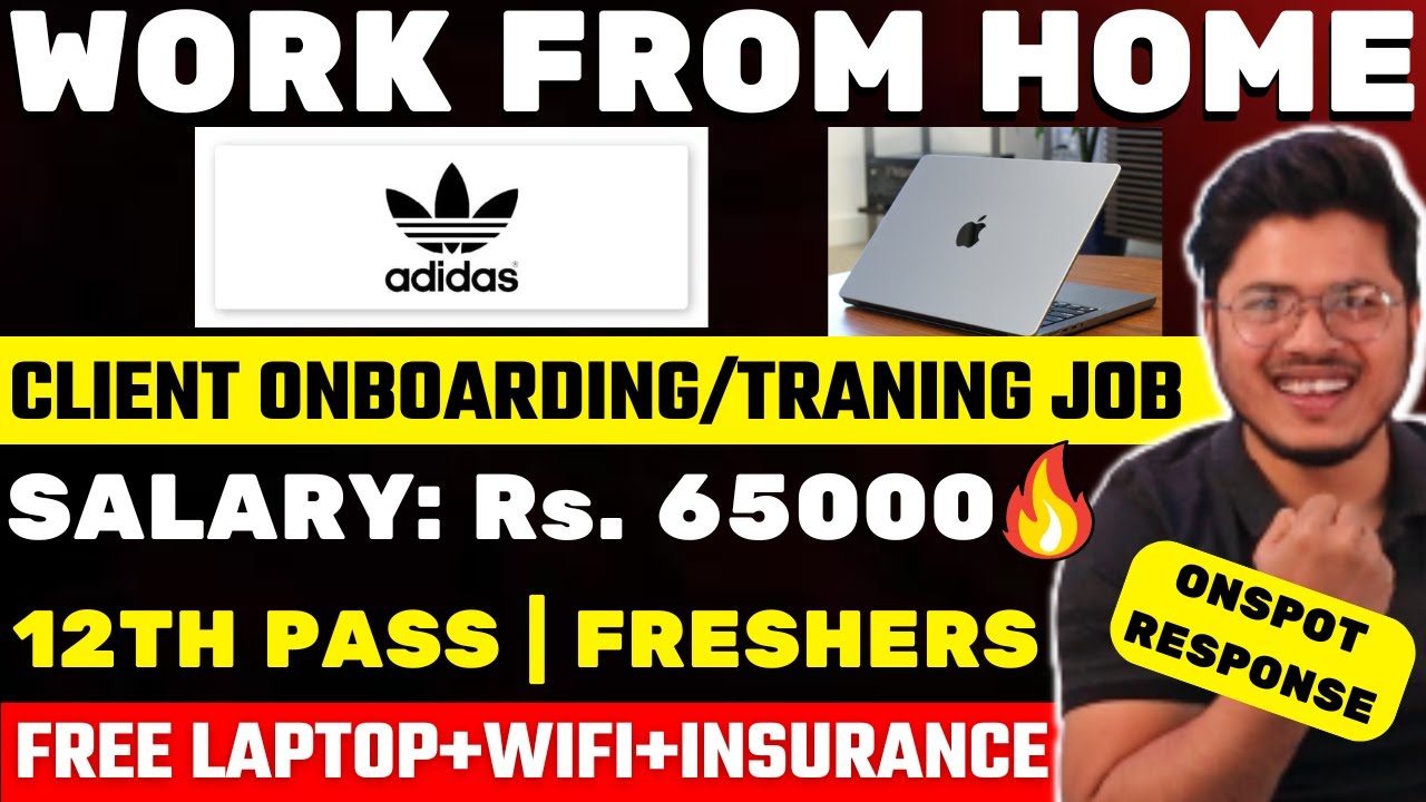 Adidas Work from home job for Fresher😍| Package :7.8LPA | Adidas Online ...
