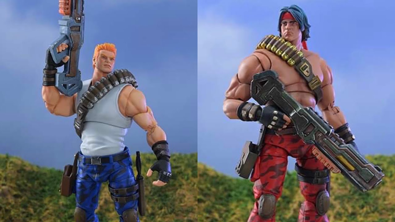 New Contra Operation Galuga action figures revealed by Hiya Toys - YouTube