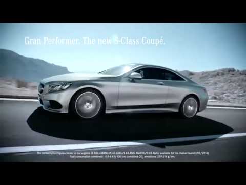 S Class Coupé commercial “MAGIC BODY CONTROL”