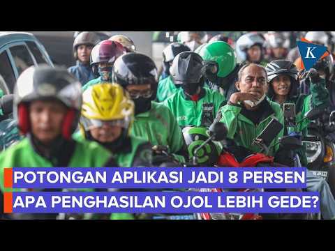 Potongan Aplikasi Turun Jadi 8 Persen, Ojol: Penghasilan Cuma Naik Rp 100 Perak