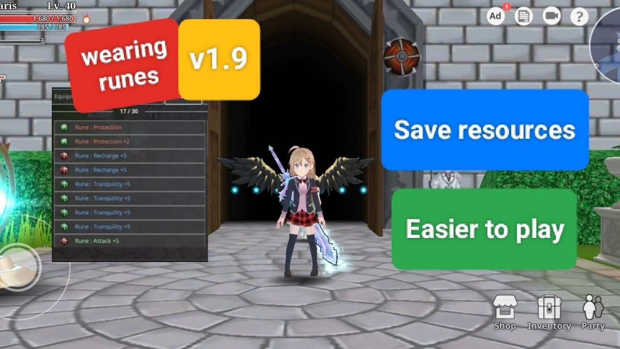 Introducing rune equipping guideline in v1.9 | Epic Conquest 2 - YouTube